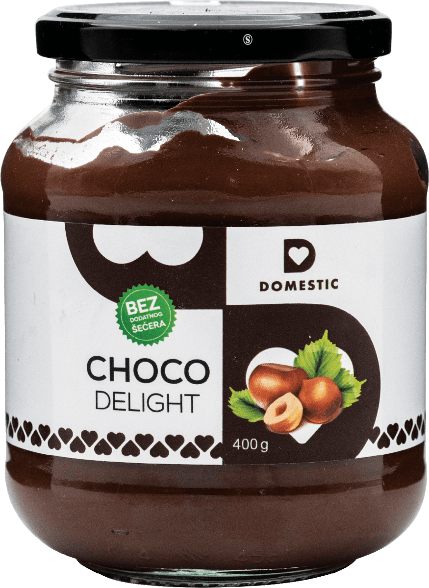 Domestic Choco Delight čokoladni namaz, 400 g | dm-drogeriemarkt.ba