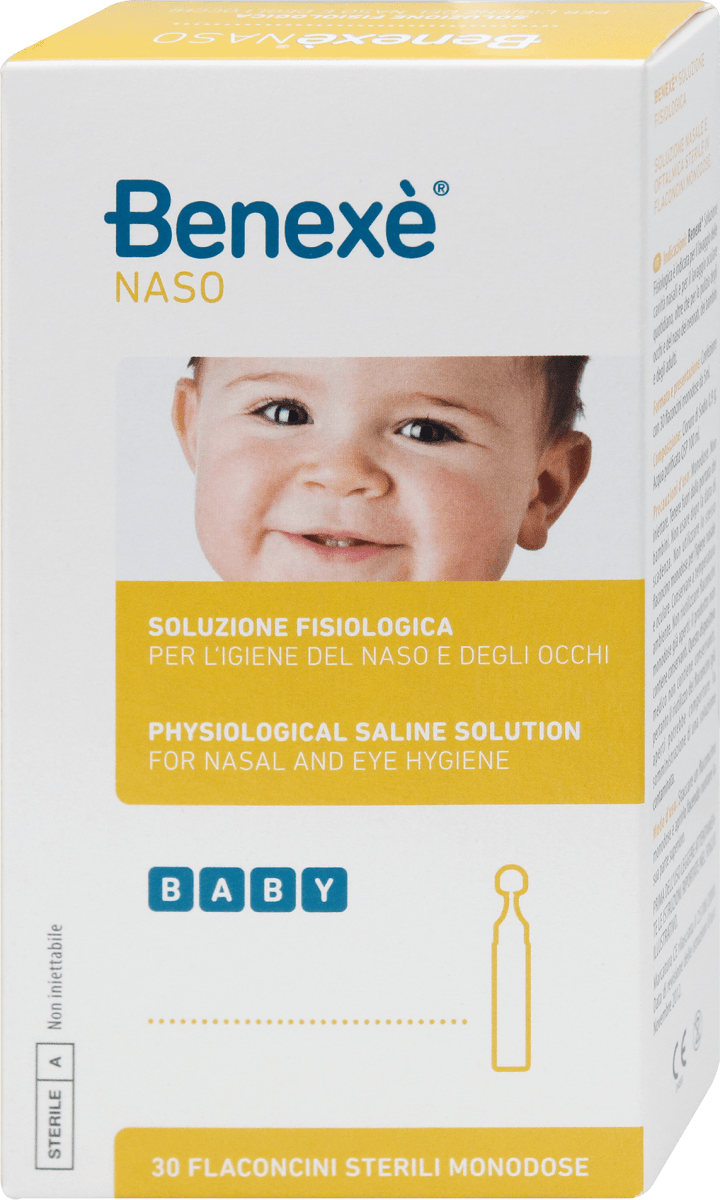 Benexè Soluzione fisiologica in 30 flaconcini monodose, 30 pz | dm Italia