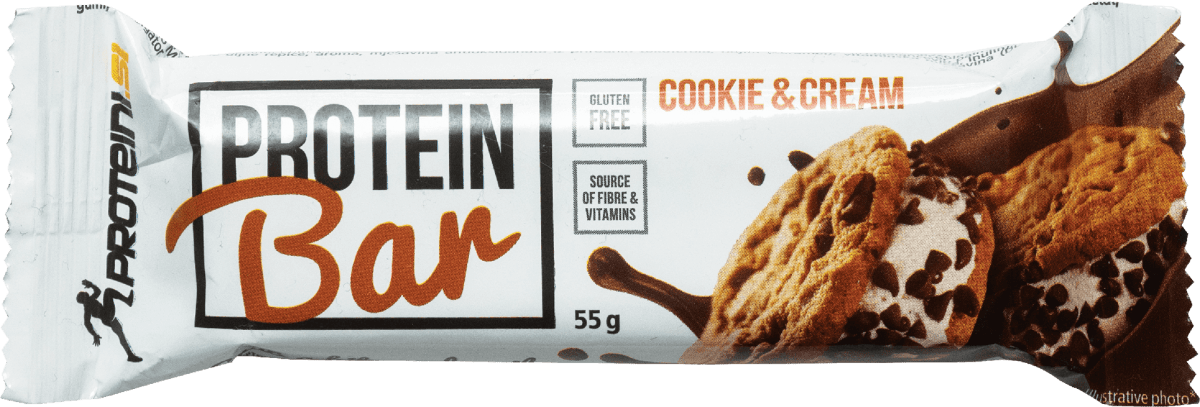 proteini.si Protein bar - Cookie & Cream, 55 g | dm-drogeriemarkt.ba