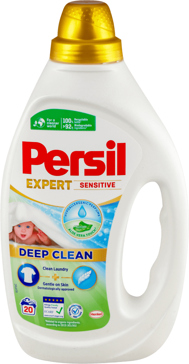 Persil EXPERT DEEP CLEAN tečni detergent za veš – sensitive, 900 ml | dm.rs