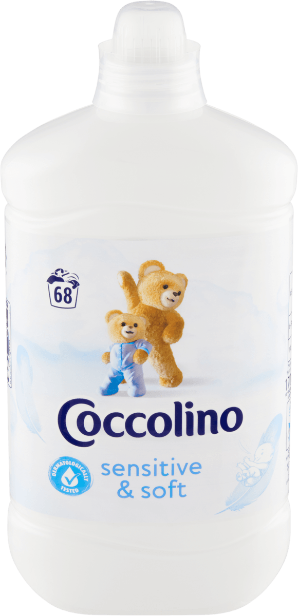 Coccolino Sensitive Pure omekšivač za veš – sensitive & soft, 68 pranja ...