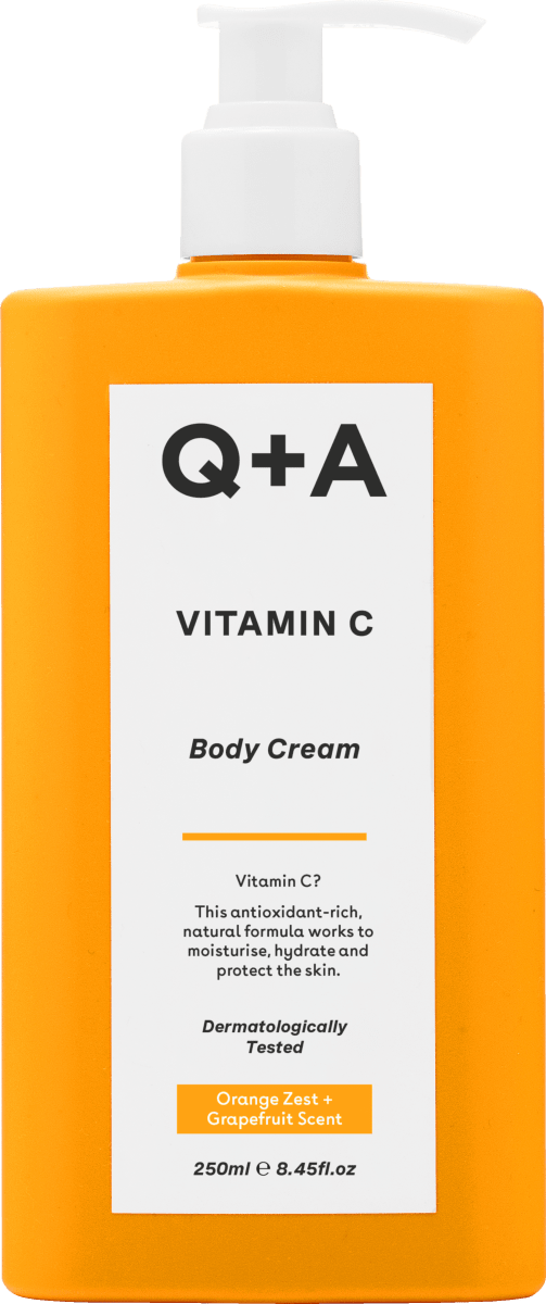 Q+A Crema corpo con vitamina C, 250 ml | dm Italia