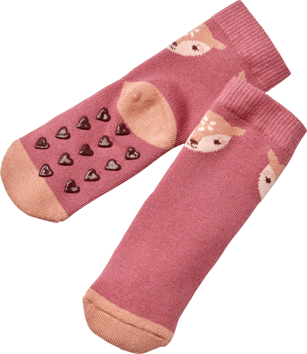 ALANA ABS Socken mit Reh-Motiv, rosa, Gr.19/22, 1 St dauerhaft günstig ...