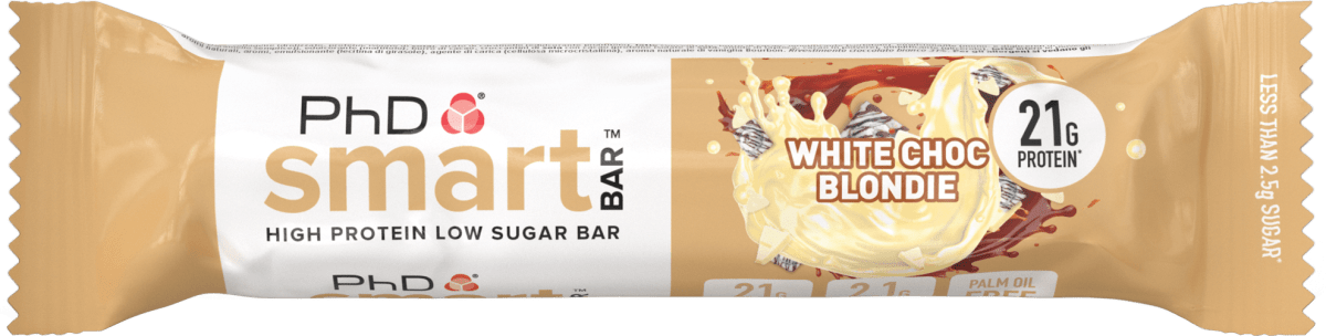 PhD smart bar proteinska čokoladica - WHITE CHOC BLONDIE, 64 g | dm.rs