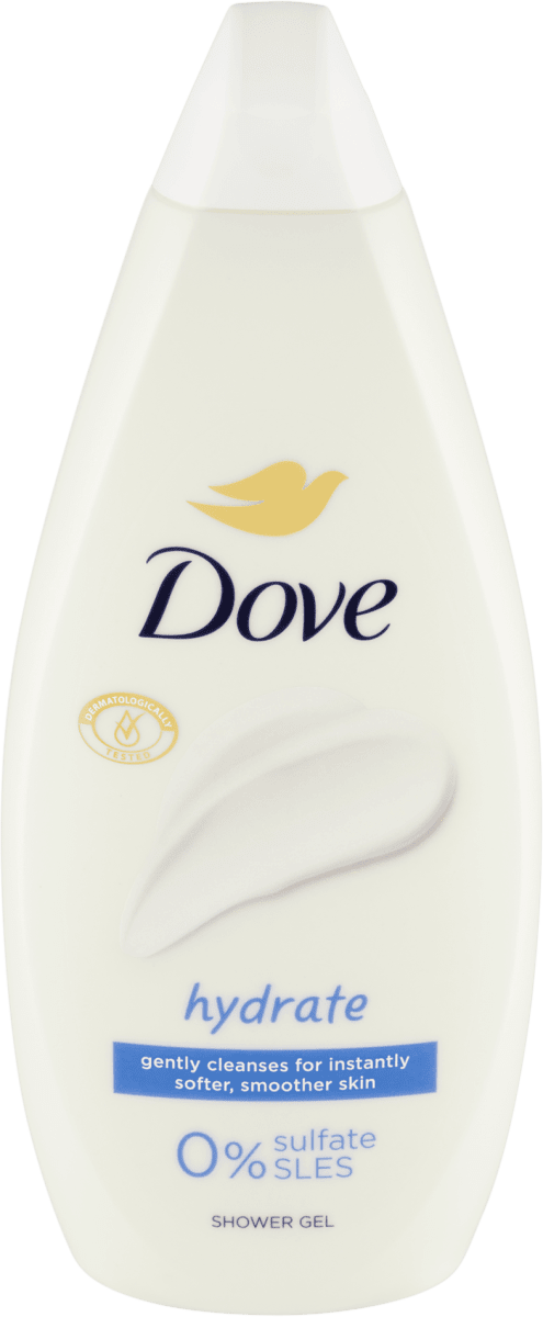 Dove hydrate sprchový gel, 720 ml | dm.cz