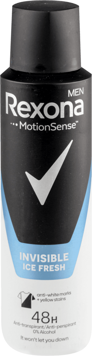Rexona MEN INVISIBLE ICE FRESH - dezodorans u spreju, 150 ml | dm.rs