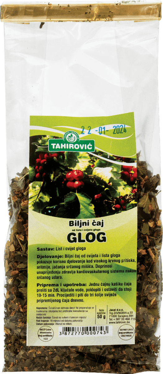 Tahirović Glog čaj, 50 g | dm-drogeriemarkt.ba