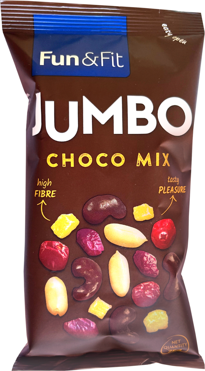 Fun&Fit JUMBO CHOCO MIX, 75 g | dm.rs