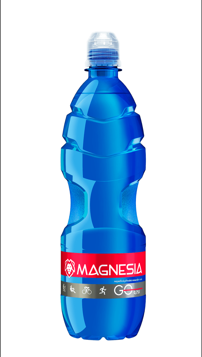 Magnesia přírodní minerální voda GO, 750 ml | dm.cz