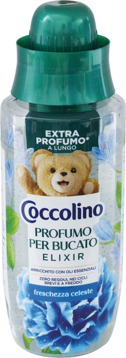 Coccolino Profumo per bucato elixir freschezza celeste, 342 ml | dm Italia