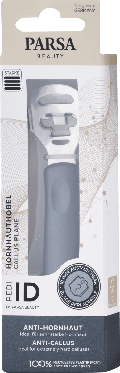 PARSA BEAUTY Odstraňovač stvrdnutej kože na chodidlách, 1 ks | mojadm.sk