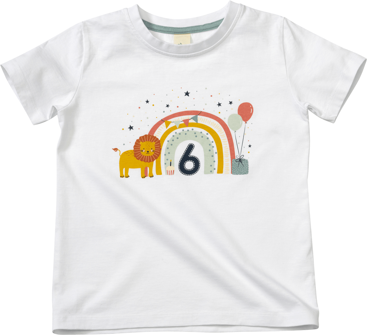 ALANA Geburtstags T-Shirt 6 Jahre, weiß, Gr. 122, 1 St dauerhaft ...