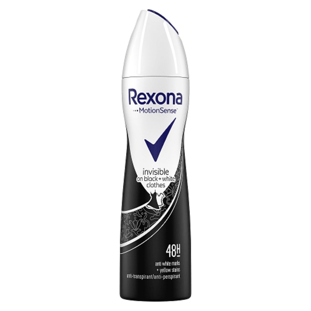 Rexona Antyperspirant Invisible Black&White Woman, 150 ml kupuj w ...
