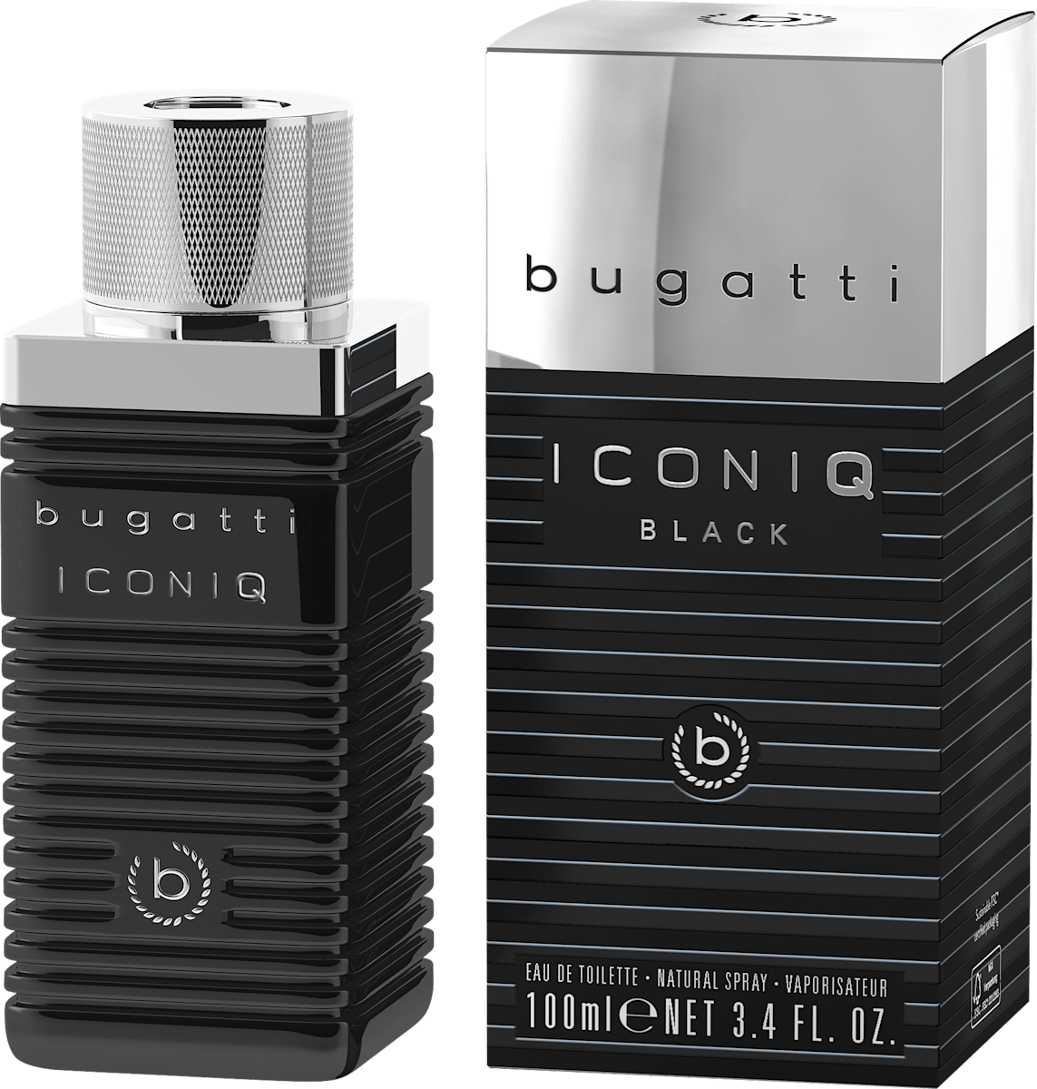 bugatti Iconiq Black Eau de Toilette, 100 ml dauerhaft günstig online ...