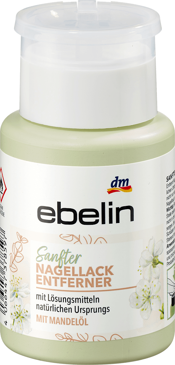 ebelin Nagellackentferner sanft, 125 ml dauerhaft günstig online kaufen | dm.de