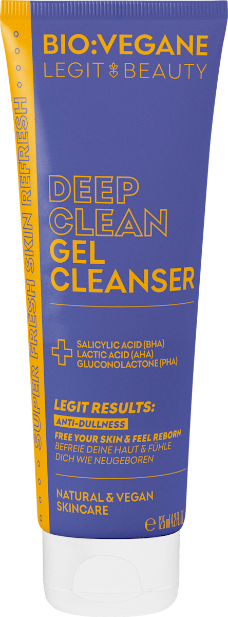 BIO:VEGANE Reinigungsgel Deep Clean Gel Cleanser, 125 ml | dm.at