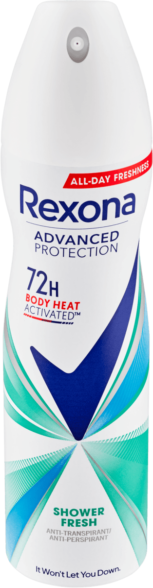 Rexona Antiperspirant v spreji Shower Fresh 72h, 150 ml | mojadm.sk