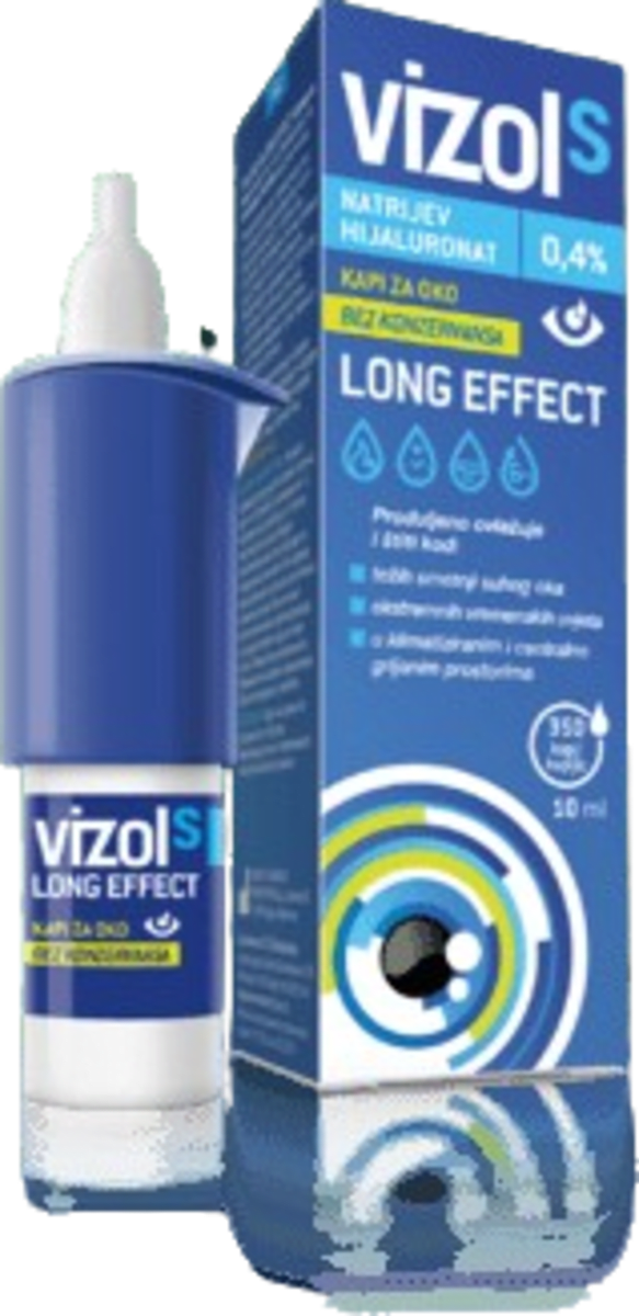 JGL Vizol S Long Effect kapi za suho oko, 10 ml | dm.hr
