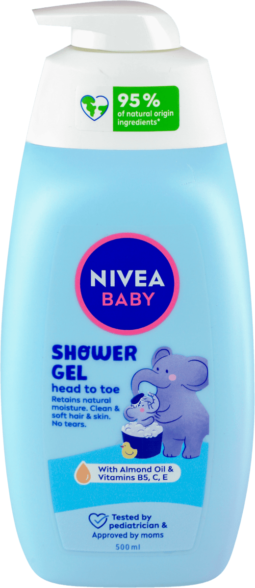 NIVEA BABY Kupka za bebe head to toe 2u1, 500 ml | dm-drogeriemarkt.ba