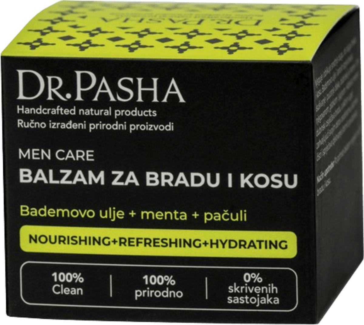 Dr. Pasha Men Care balzam za bradu i kosu, 50 ml | dm-drogeriemarkt.ba