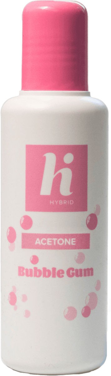 hi Hybrid Dizolvant lac de unghii gel UV Bubble Gum, 125 ml | dm.ro