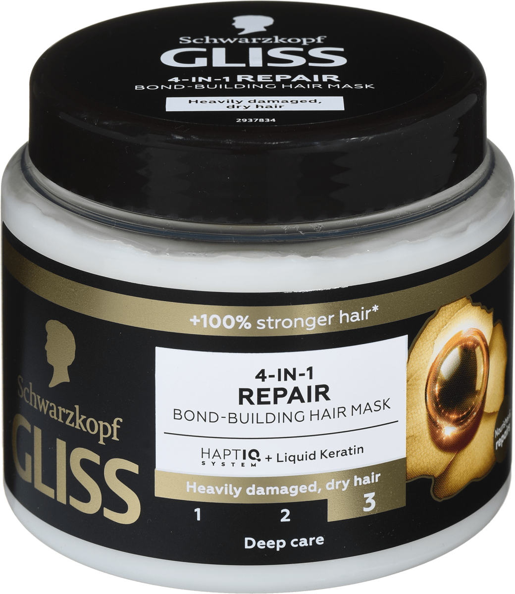 Schwarzkopf GLISS 4-IN-1 REPAIR maska za kosu, 400 ml | dm.rs