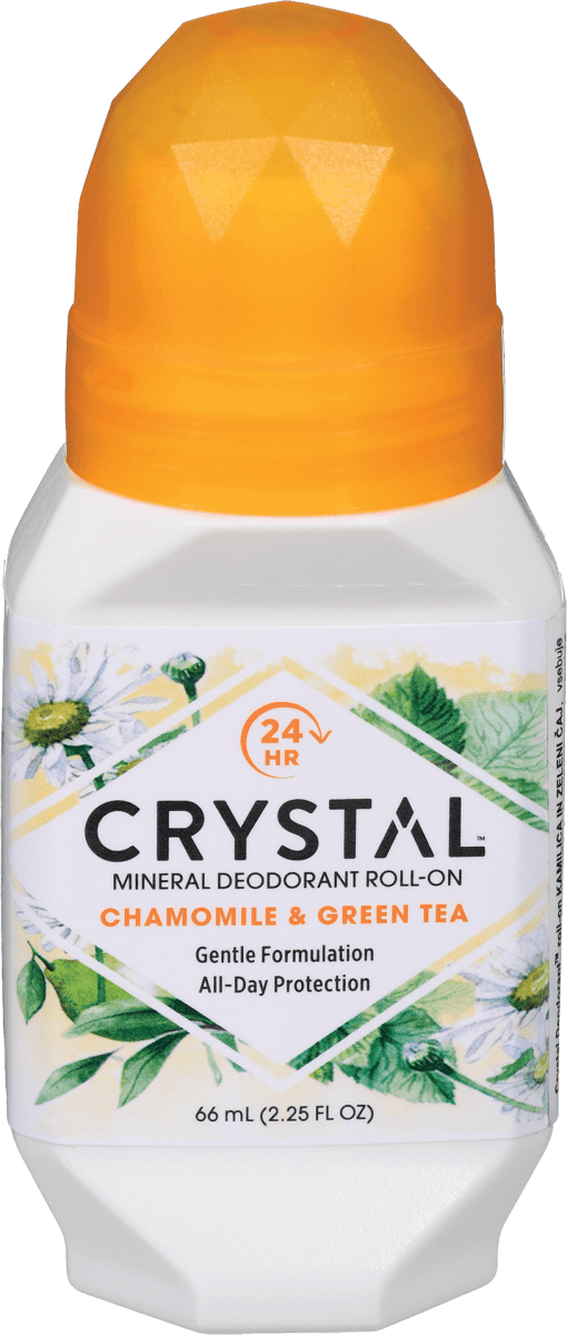 Crystal Deodorant roll-on s kamilico in zelenim čajem, 66 ml | dm.si