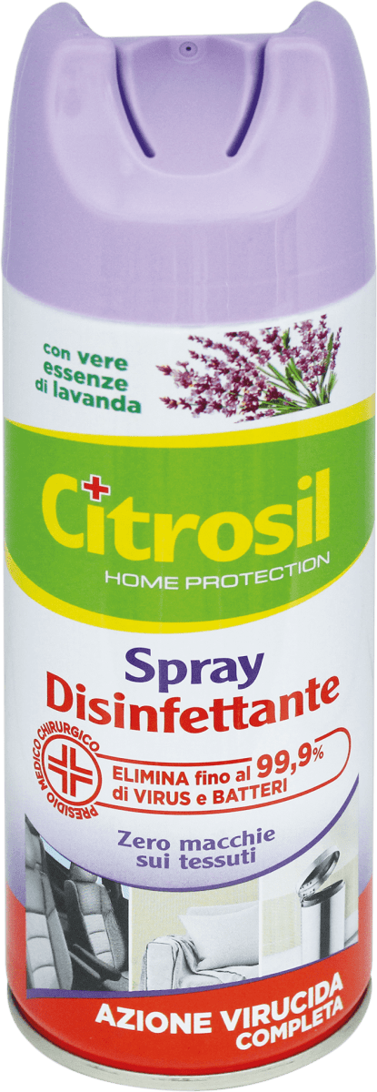 Citrosil HOME PROTECTION Spray disinfettante virucida lavanda/agrumi ...