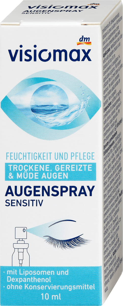 Visiomax Szem spray sensitiv, 10 ml Vásároljon tartósan kedvező áron ...