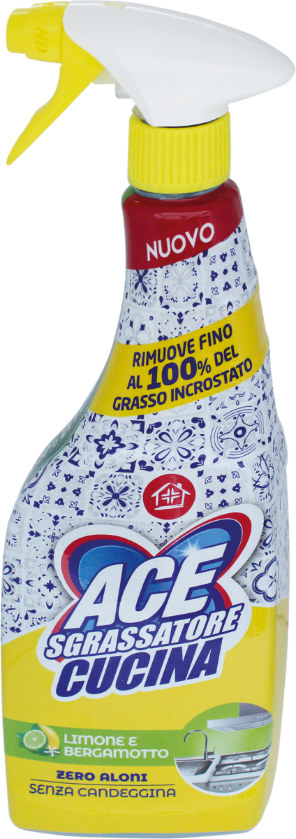ACE Spray sgrassatore cucina a limone e bergamotto, 600 ml Acquista ...