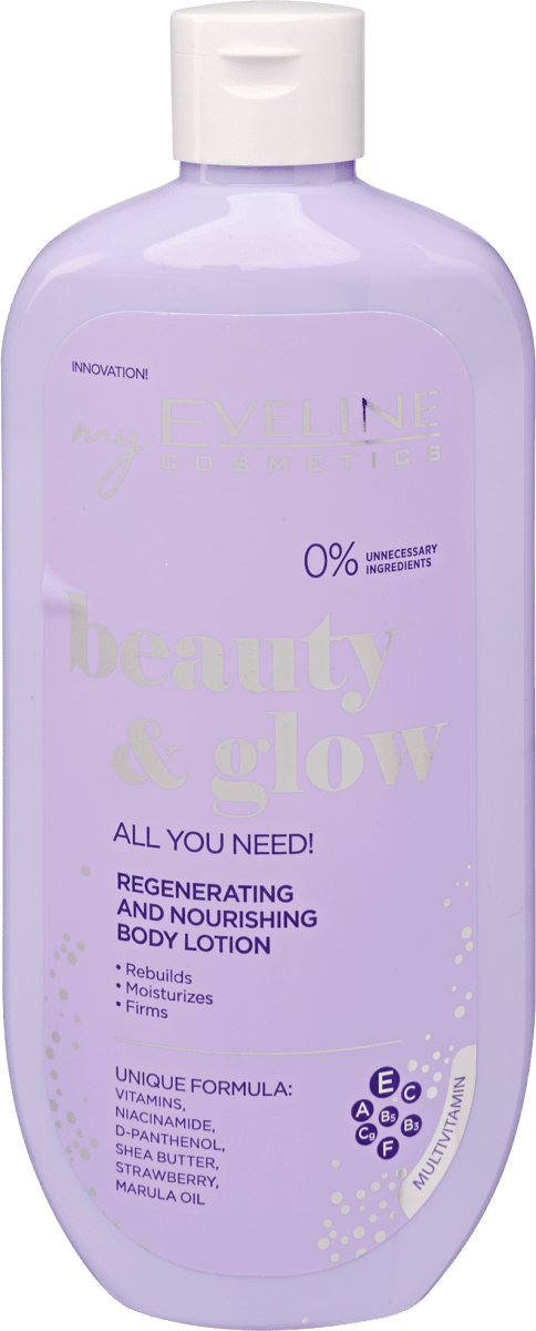 Eveline Cosmetics Testápoló Beauty Glow Regeneráló 350 Ml Dmhu