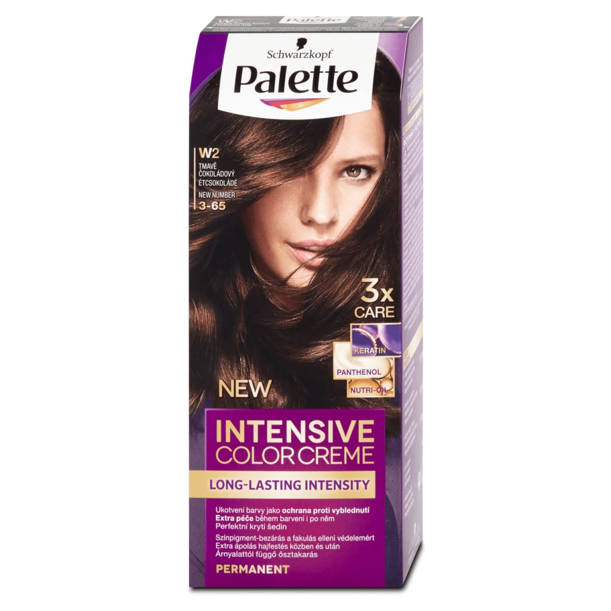 Schwarzkopf Palette INTENSIVE COLOR CREME Boja za kosu – 3 - 65 tamna ...