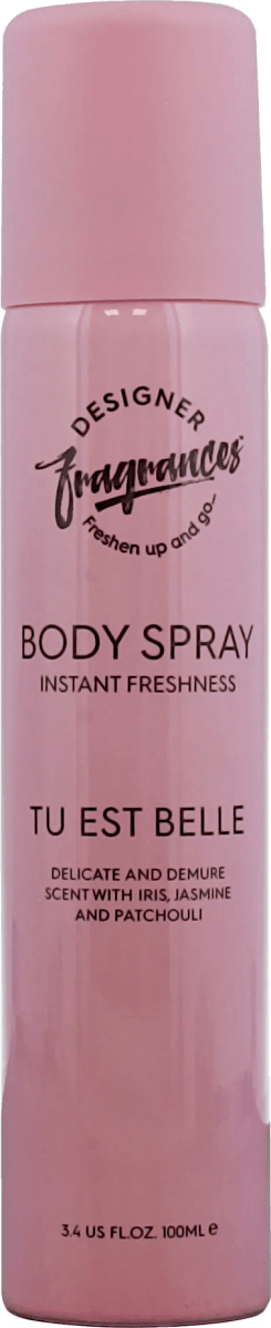 DESIGNER fragrances Freshen up and go… Deodorant spray TU EST BELLE ...