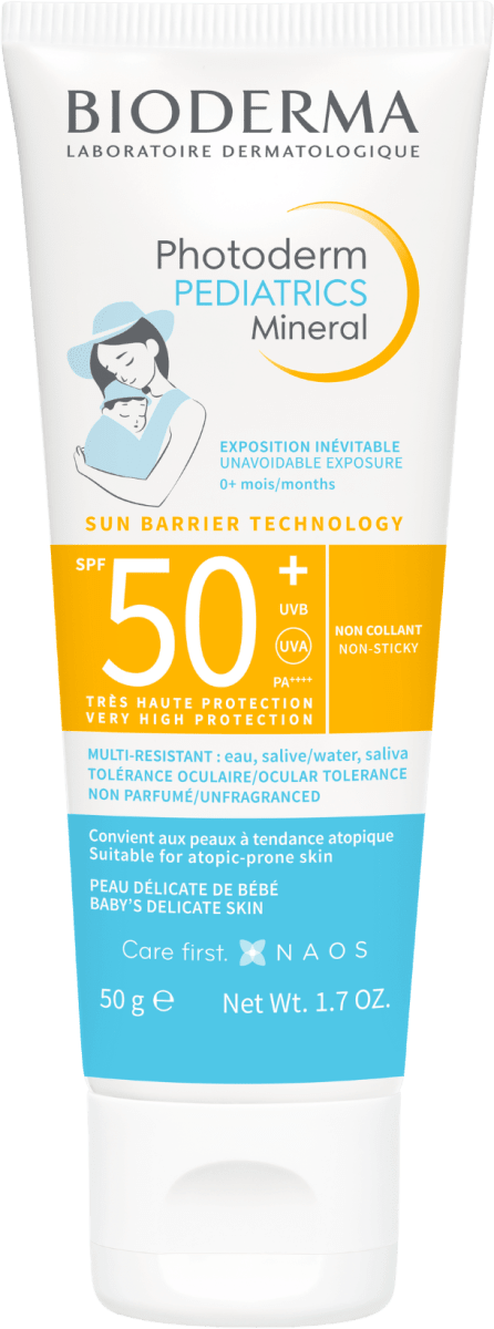 BIODERMA Photoderm Pediatrics Mineral krema, SPF 50+, 50 g | dm.hr