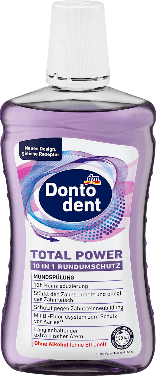 Dontodent Mundspülung Total Power, 500 ml dauerhaft günstig online ...