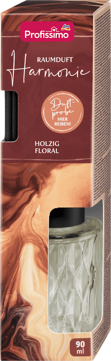 Profissimo Pálcás illatosító szett Harmonie, fás-virágos illattal, 90 ...