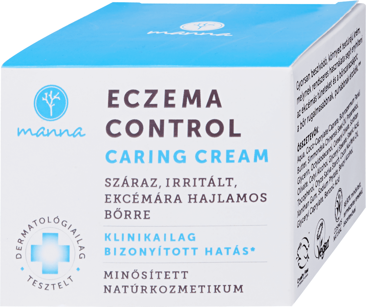 Manna Eczema Control ápoló krém, száraz, irritált, ekcémára hajlamos ...
