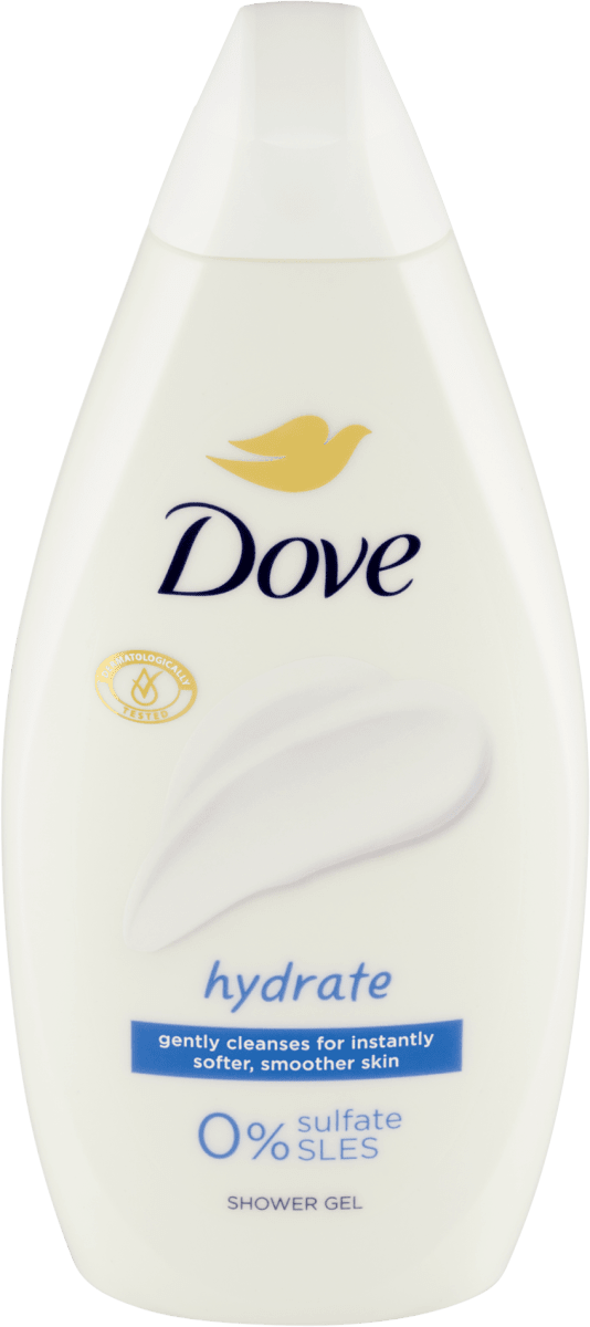 Dove hydrate sprchový gel, 450 ml | dm.cz