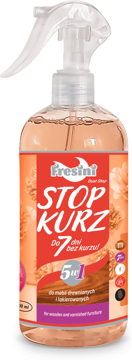 Fresini Środek antystatyczny do mebli drewnianych i lakierowanych STOP ...