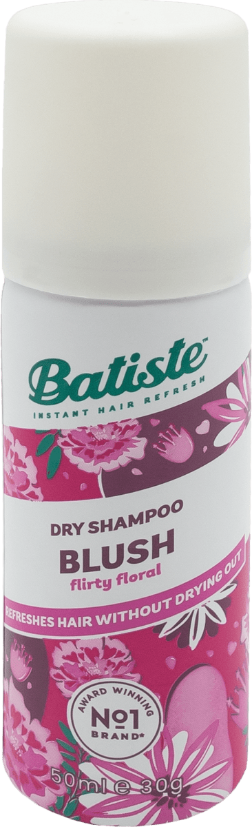 batiste Suchý šampón Blush flirty floral, 50 ml trvalo výhodne nakupovať online | mojadm.sk