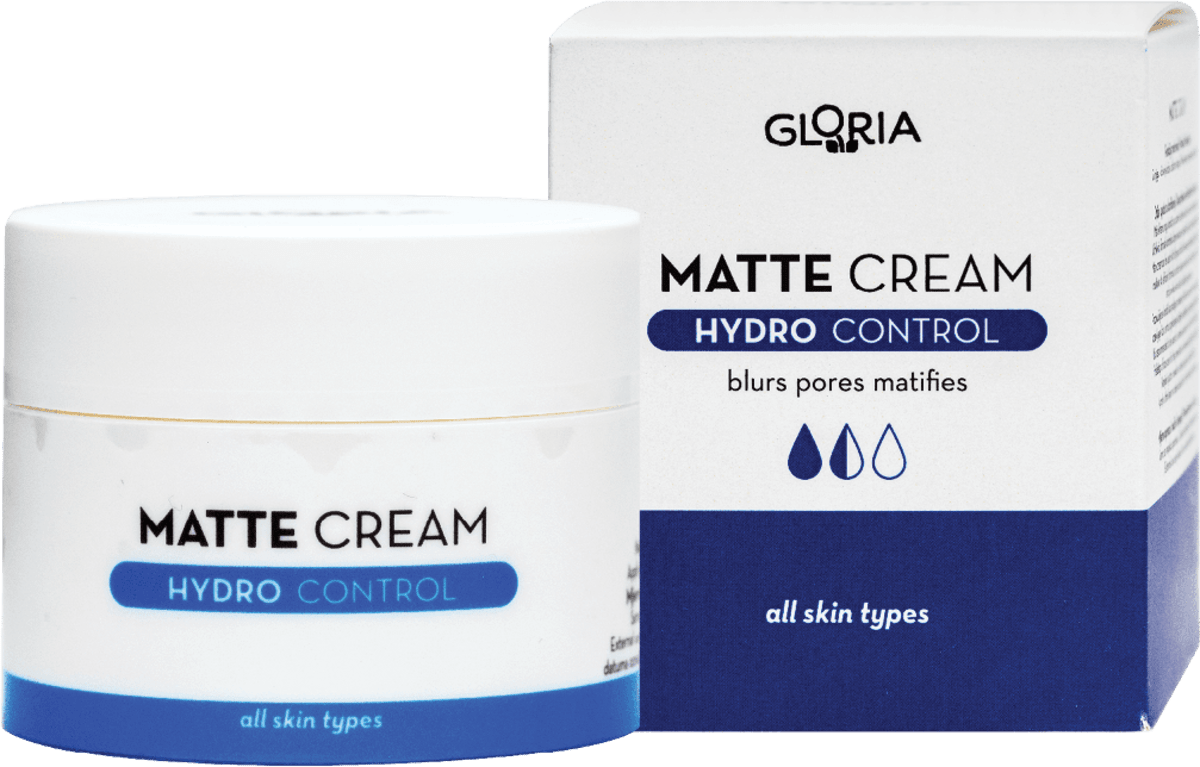 GLORIA HYDRO CONTROL Matte krema za lice, 50 ml | dm-drogeriemarkt.ba