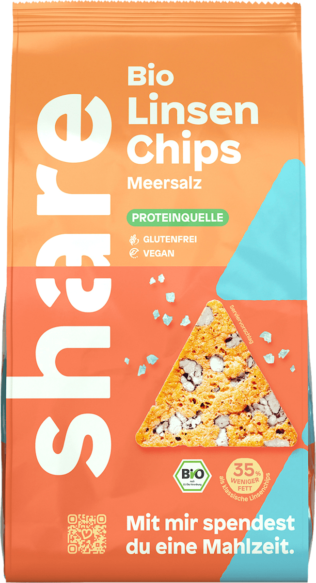 share Linsenchips, gesalzen mit schwarzem Reis, 80 g dauerhaft günstig ...