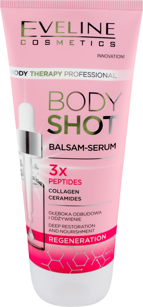 EVELINE COSMETICS BODY SHOT BALSAM-SERUM - balzam i serum za telo, 200 ...