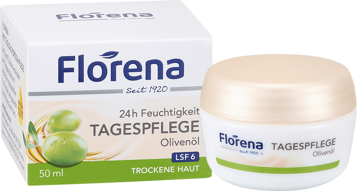 Florena Gesichtscreme Olivenöl, 50 ml dauerhaft günstig online kaufen | dm.de
