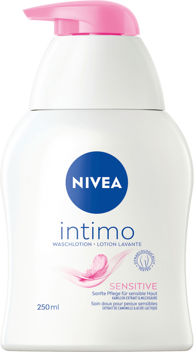 NIVEA Intimpflege Waschlotion Intimo Sensitive, 250 ml dauerhaft ...