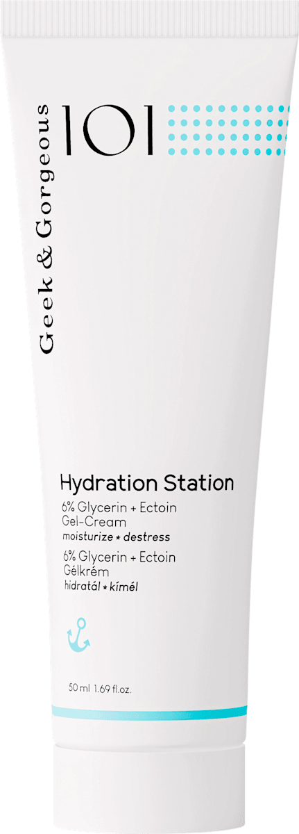 Geek&Gorgeous Hydratačný pleťový gél-krém Hydration Station 6 % ...