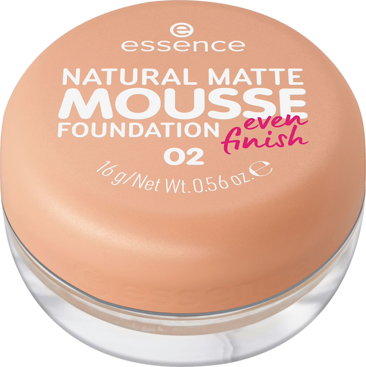 essence pěnový make-up Natural Matte 02, 16 g | dm.cz