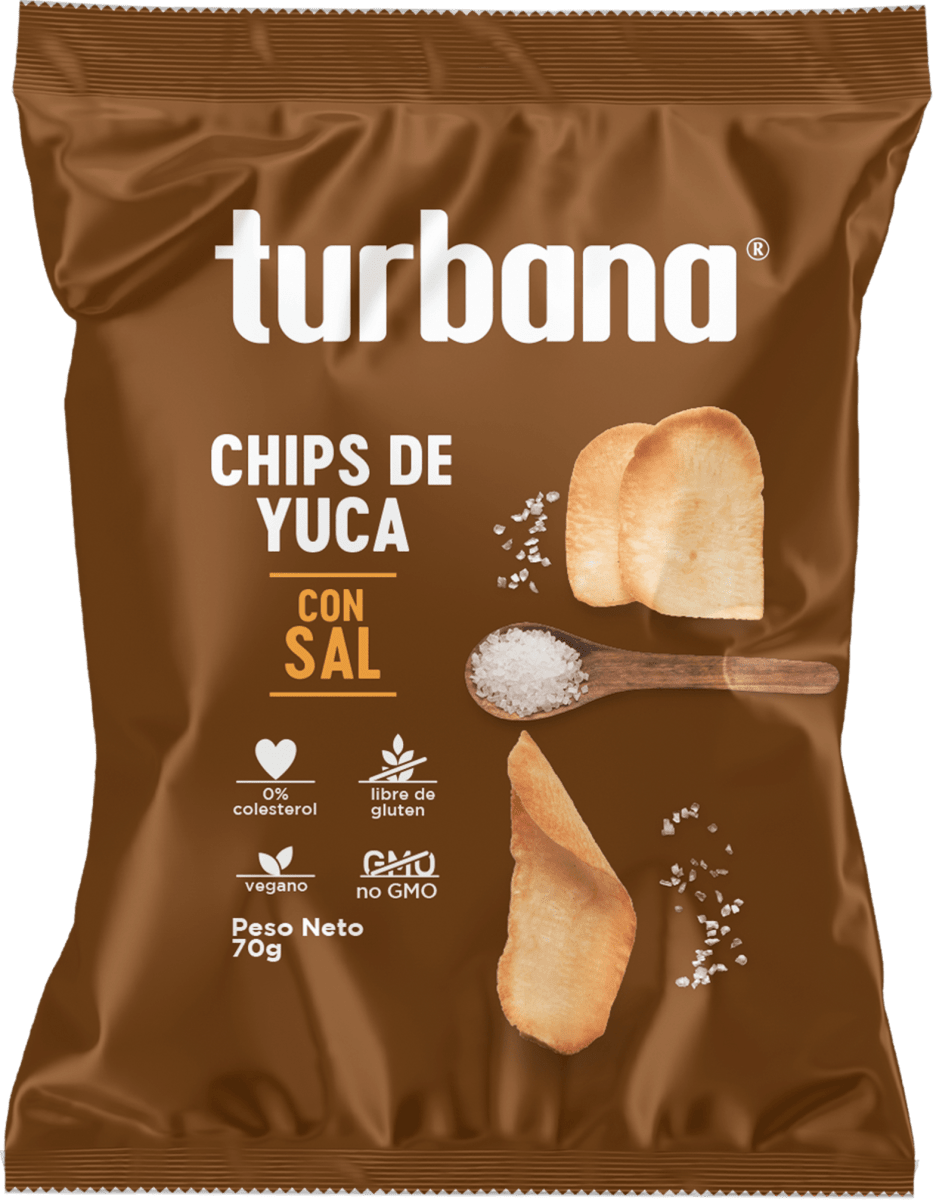 turbana Chips yuca cassava, 95 g | dm.ro