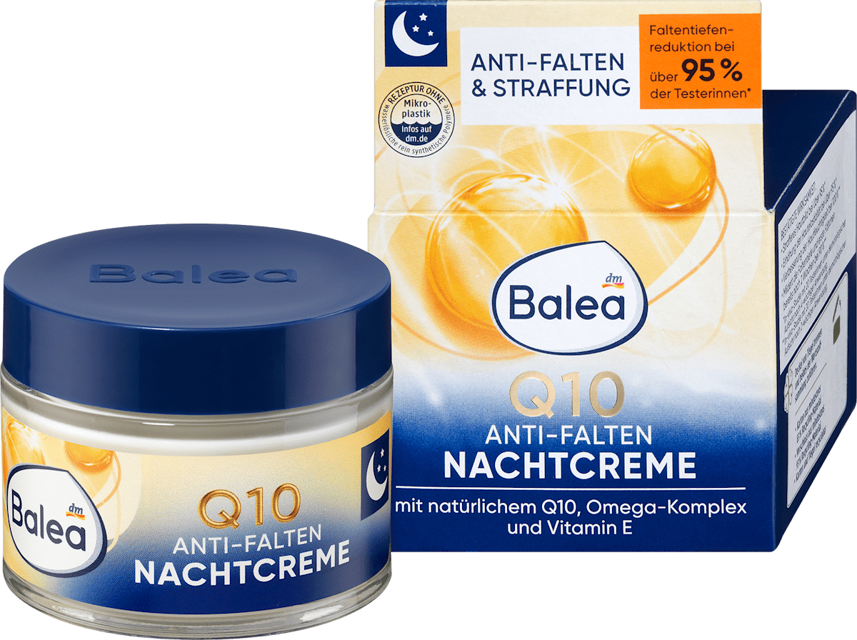 Balea Q10 Anti-Falten Nachtcreme, 50 ml | dm.at