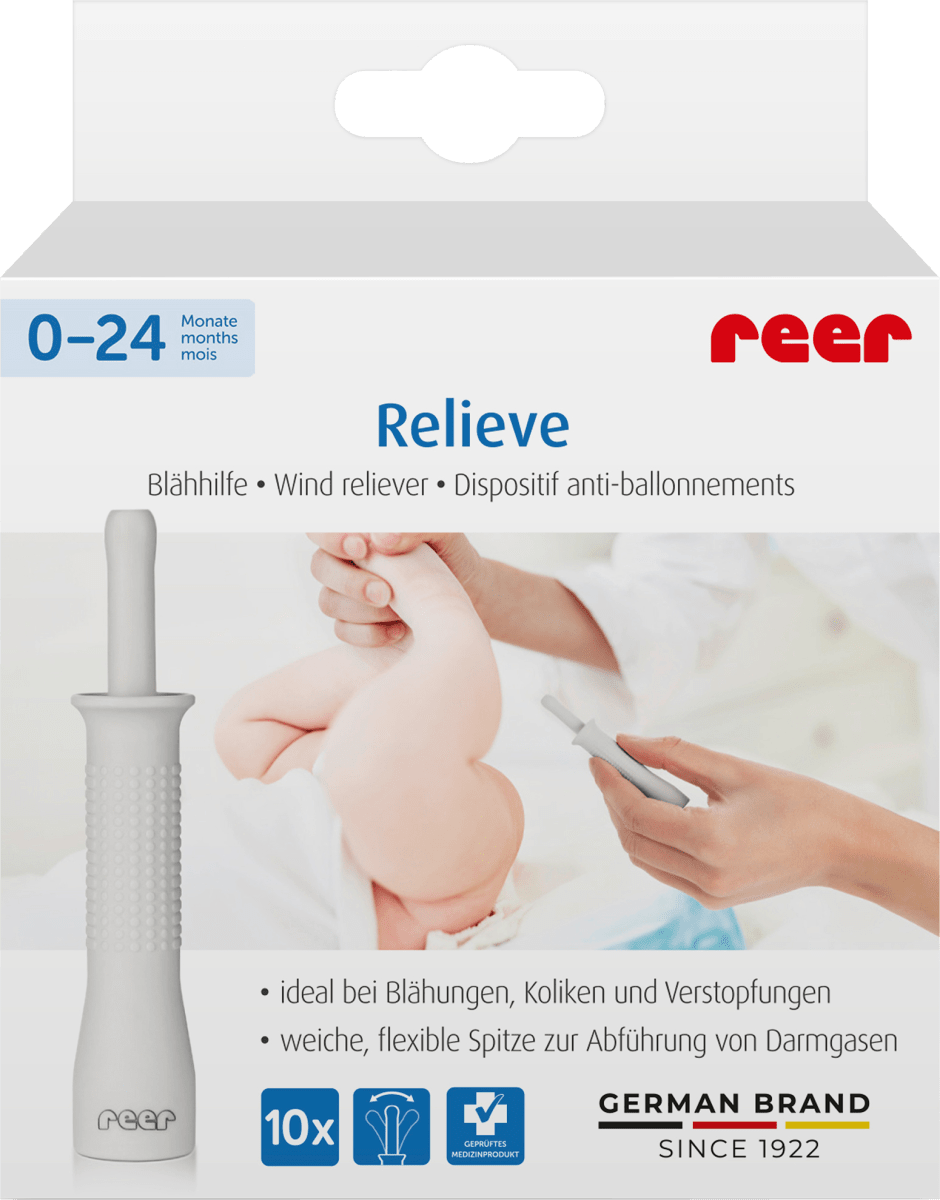 Reer Blähhilfe Relieve für Babys, 10 St dauerhaft günstig online kaufen | dm.de